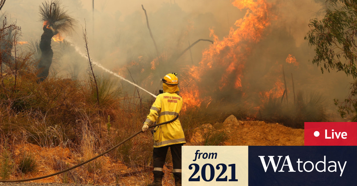 Perth fire LIVE updates DFES shield Avon Ridge, Shady Hills estates ...