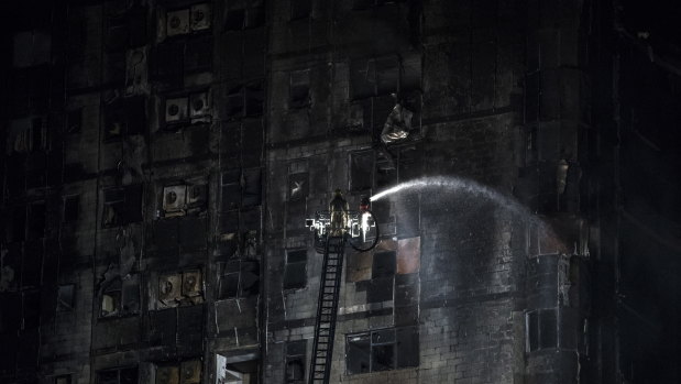 High-rise tower catches fire in United Arab Emirates