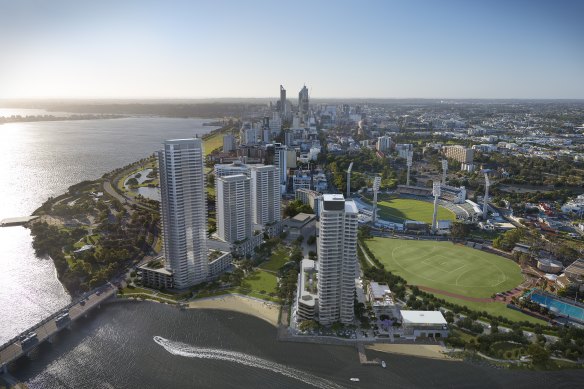 East Perth sandpit to remain as Lendlease pulls out of Waterbank project