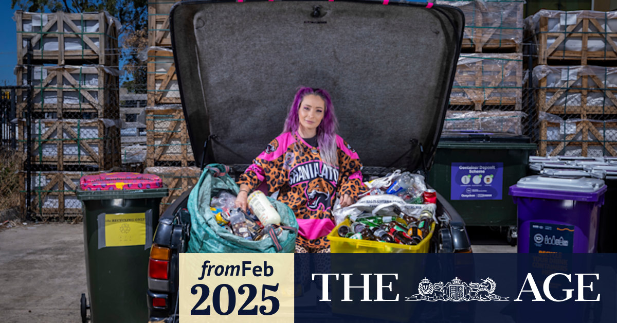 Inside Victoria’s Container Deposit Scheme recycling cans and bottles