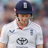 Harry Brook at the Oval. 