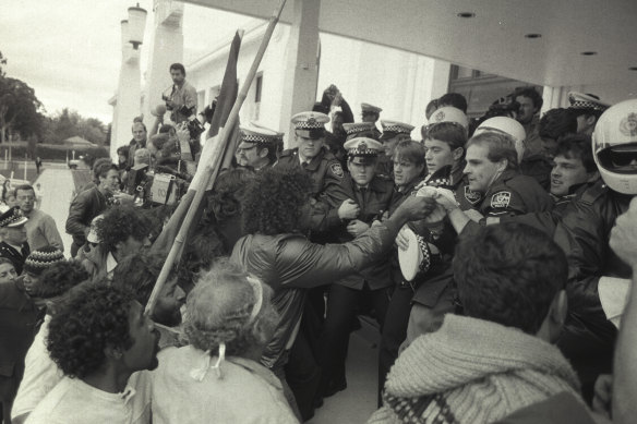 From the Archives, 1985: MP's land rights rally address 'ill-advised'