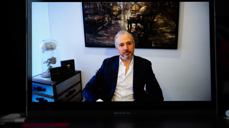 Telstra CEO hasn't been to the office for six months