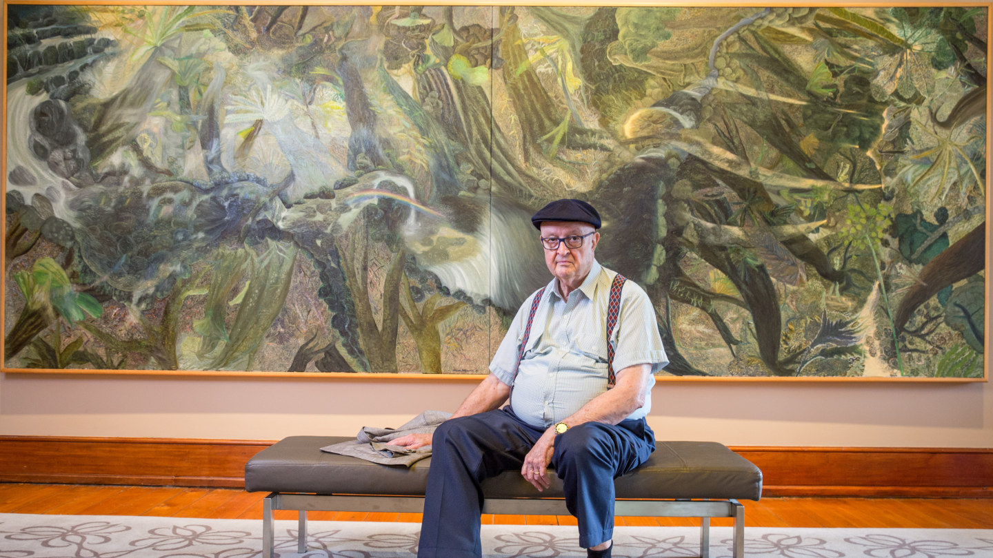 As artist William Robinson prepares for his HOTA gallery exhibition in ...