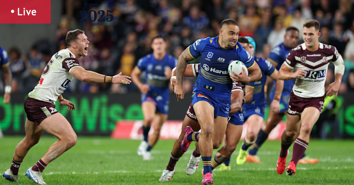 NRL 2025 round 12: Parramatta Eels v Manly Sea Eagles scores, results ...