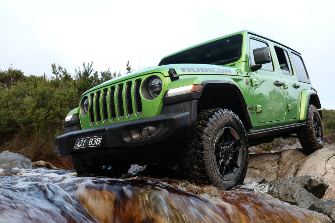 Jeep's Rubicon takes it to the extreme
