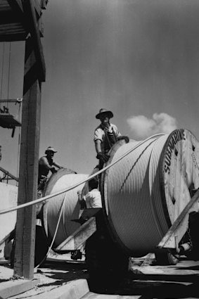 From the Archives: Three capitals now linked by coaxial cable