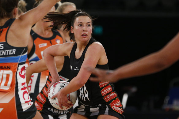 Delayed Super Netball season a lucky break for Magpie star Browne