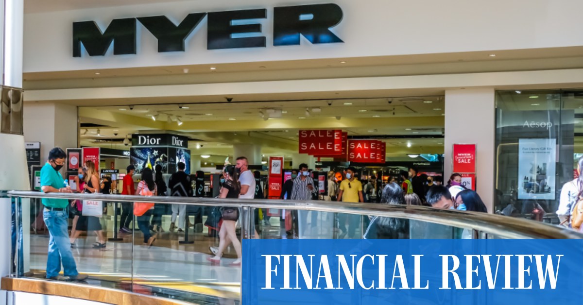 Myer working with undercover cops to stem theft