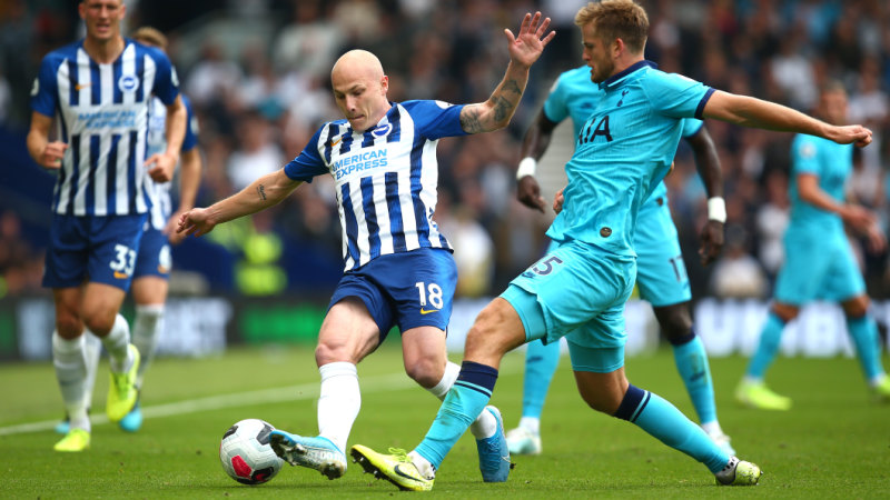 EPL 2019/2020: Aaron Mooy helps Brighton pile pressure on Tottenham Hotspur