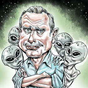 Journalism heavyweight’s alien truth is right out there, say Skeptics