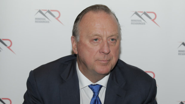 Mineral Resources founder Chris Ellison is Australia's newest billionaire