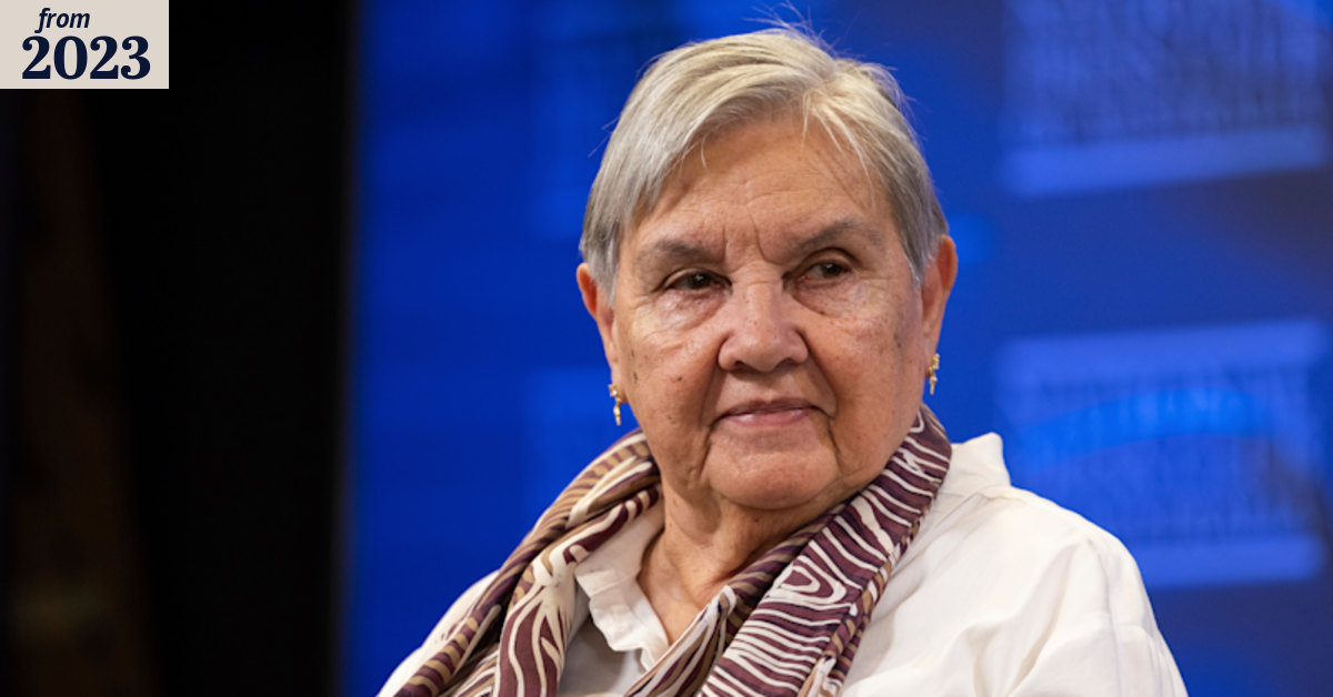 Voice to Parliament criticism at Invasion Day rally leaves Pat Anderson ...