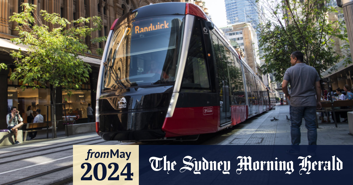 Sydney light rail disruptions as trams to stop on Wednesday