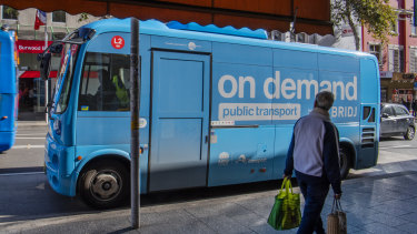 On-demand buses shifting further east, unused in the west