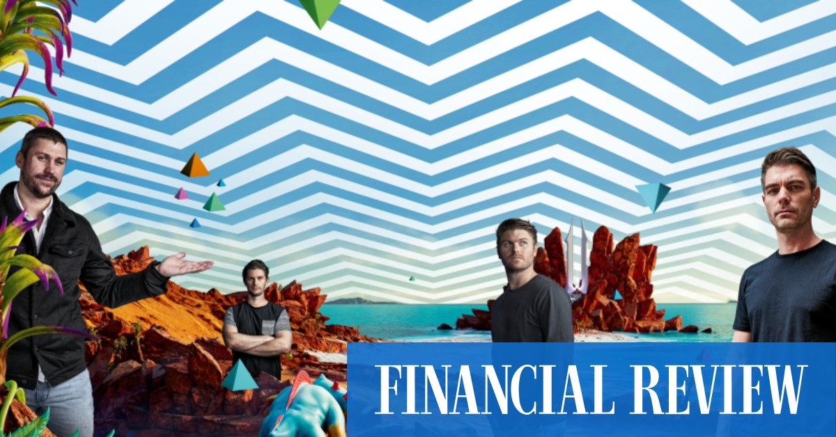 Illuvium creators and Young Rich Listers Kieran, Aaron and Grant ...