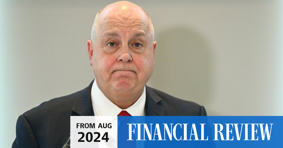 Victoria taxes: Tim Pallas says the Allan government has no more room ...