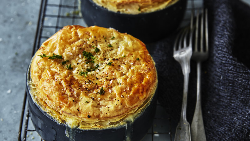 Neil Perry recipe: carrot and pumpkin pot pie