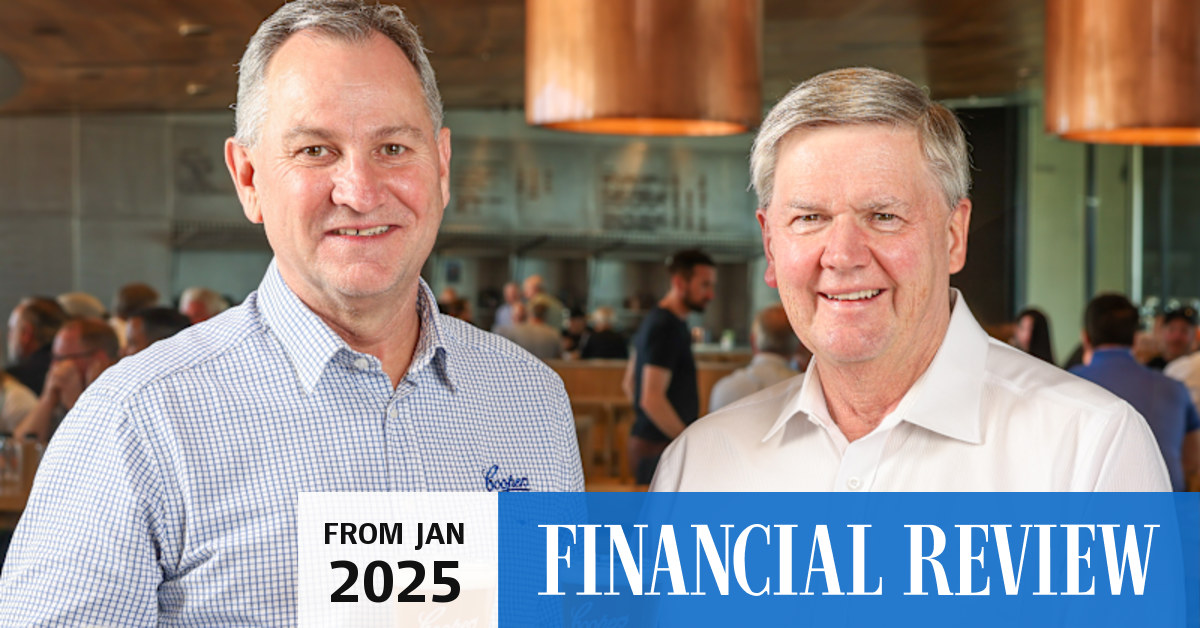 Coopers Brewery managing director Tim Cooper is exiting, with Michael ...