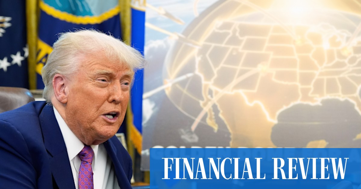 Trump says ‘golden dome’ defence shield ready in three years