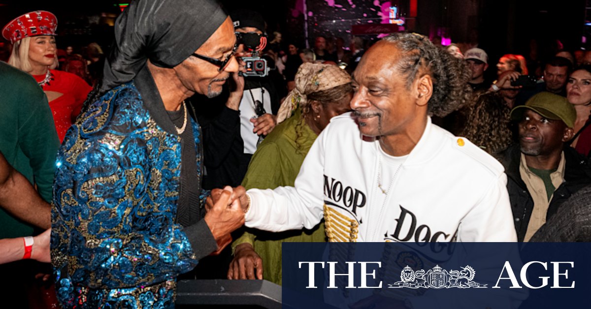 Snoop Dogg Meets Lookalike in Melbourne: A Memorable AFL Grand Final ...