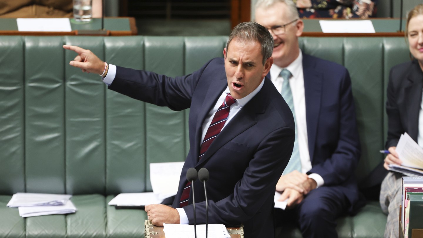 Treasurer Jim Chalmers’ battle to control the narrative, caught between ...