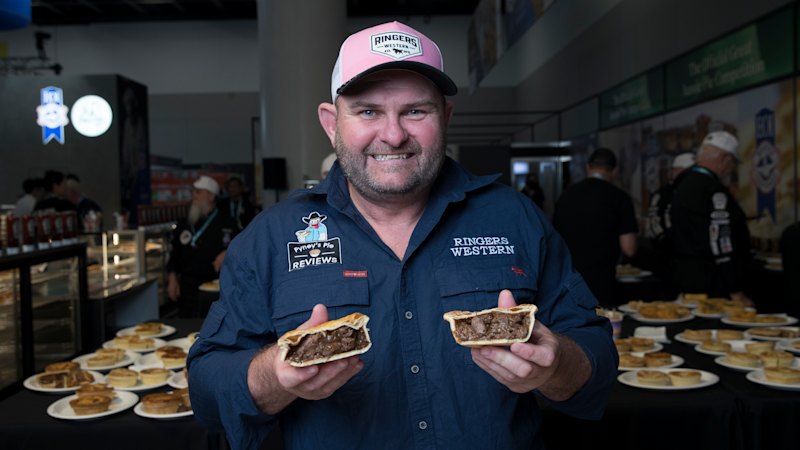 Meet Pyney the Pieman, Australia’s only full-time pie eater