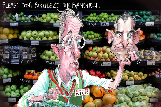 Nick McKim’s mock outrage game with Brad Banducci shames all