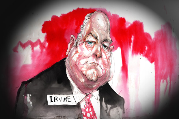 NAB CEO Andrew Irvine is under investor scrutiny