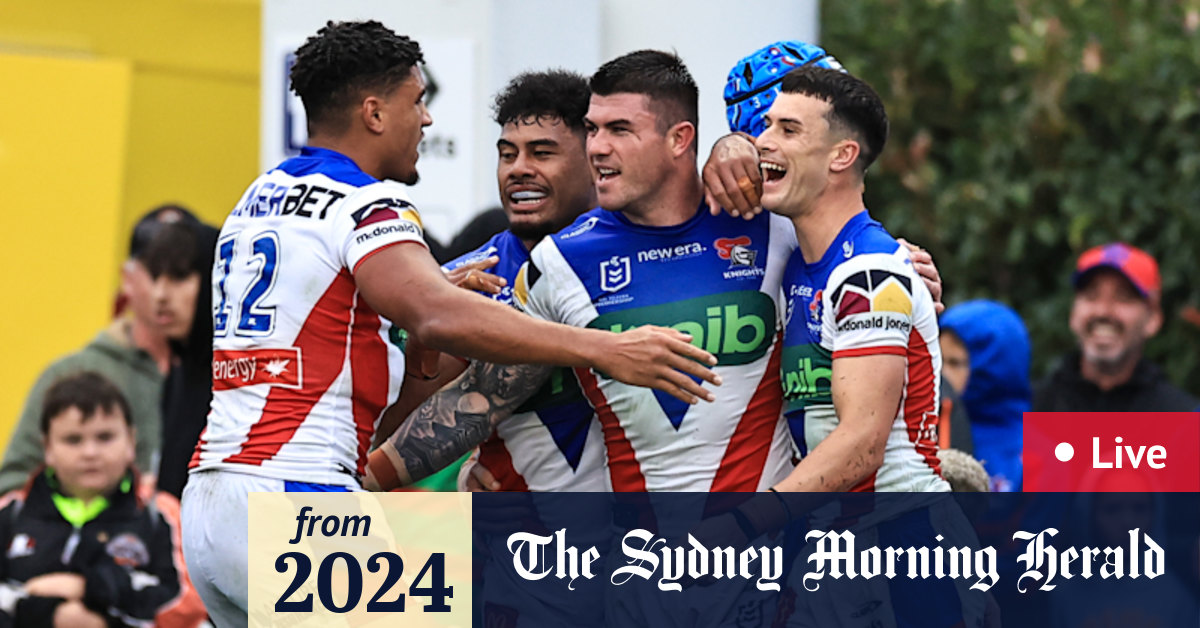 NRL 2024 round 10 LIVE updates: Wests Tigers v Newcastle Knights scores ...