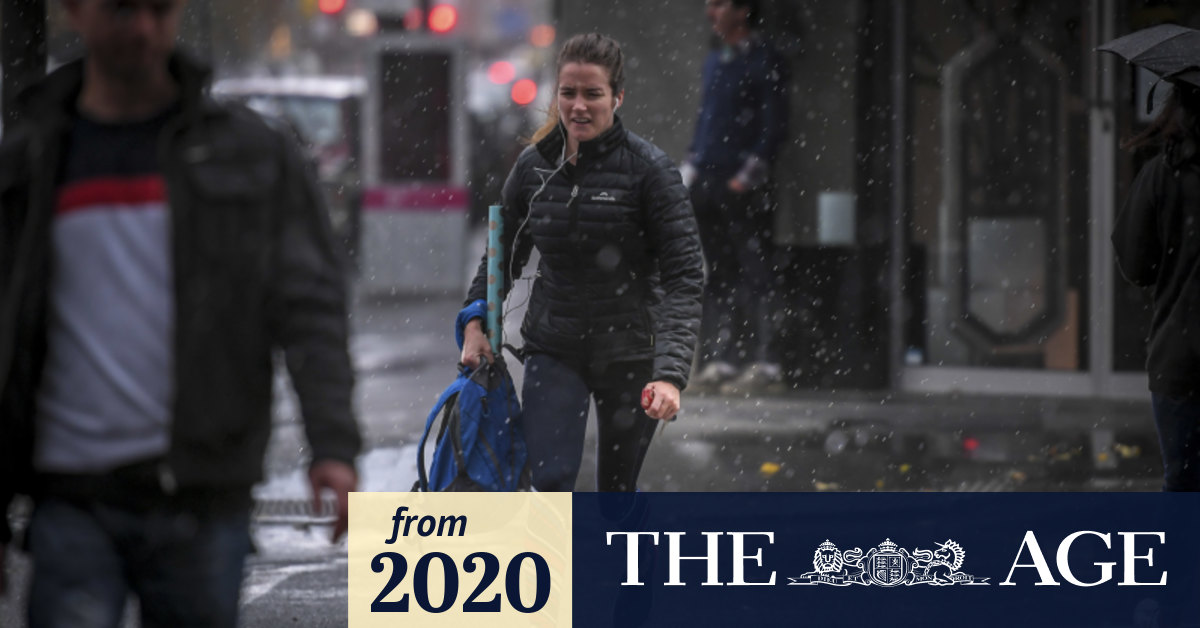 Melbourne weather: Cold, wet and windy: Victoria gets an early taste of ...