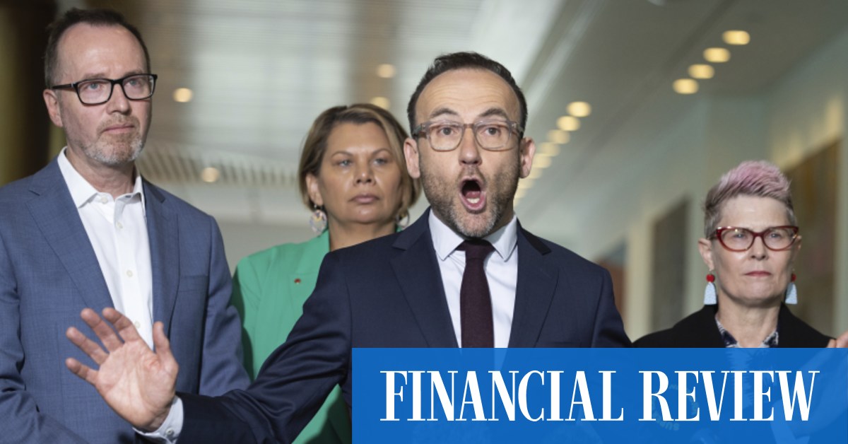 Super-profits tax: Greens leader Adam Bandt announces $500b in ‘Robin ...