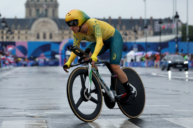 Paris Olympics 2024: Grace Brown cycles to time trial gold over ...