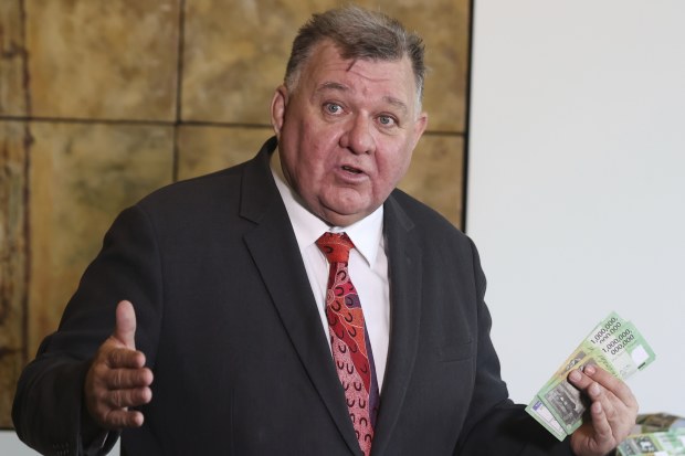 Former Liberal MP Craig Kelly could sink super reforms