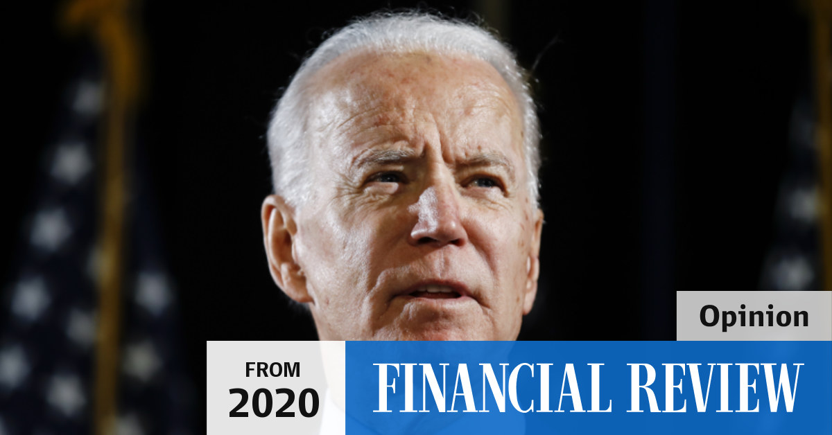 Why Joe Biden is the last, best hope for globalists