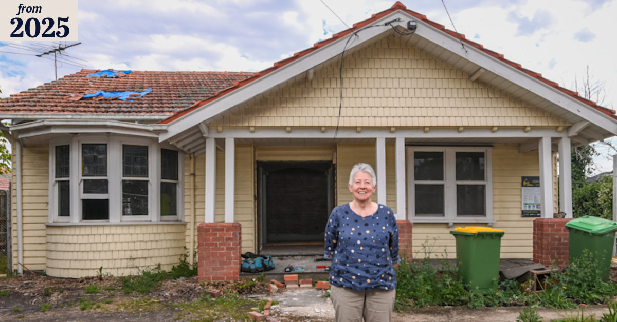 Transporting a house from Melbourne to country Victoria: this old house ...
