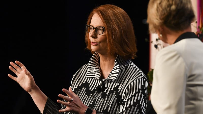 In the age of Trump, optimistic Gillard foresees 'great feminist wave ...