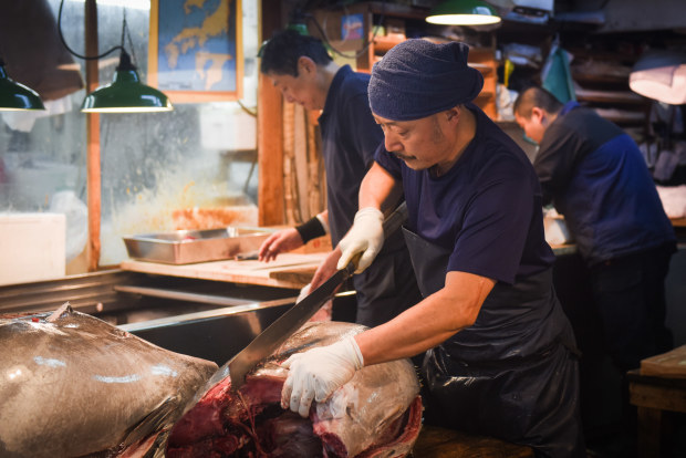 Tokyo’s old fish market makes way for skyscrapers, stadium