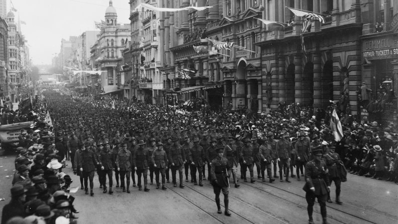 From the archives, 1919: Melbourne's Peace Day celebrations