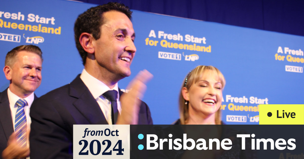 Qld election 2024 results LIVE updates: David Crisafulli, LNP set to ...