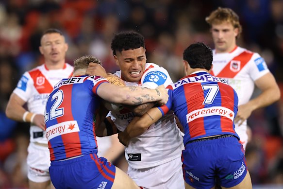 NRL LIVE updates: Flanagan sets up two tries as Dragons draw level with ...