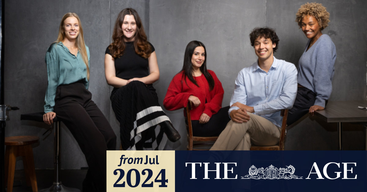The Age welcomes five talented new trainees