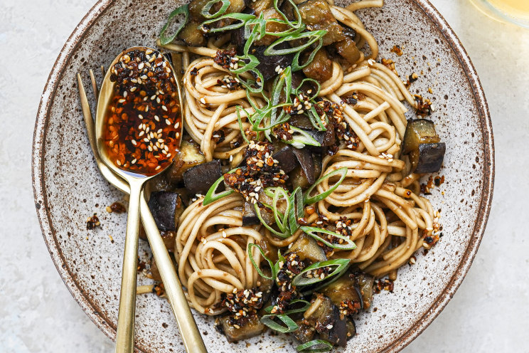 how to make eggplant noodles