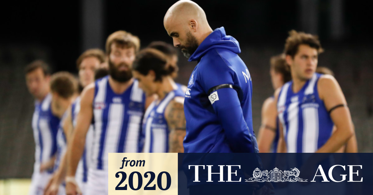 AFL 2020: Coaches rally around North Melbourne's Rhyce Shaw
