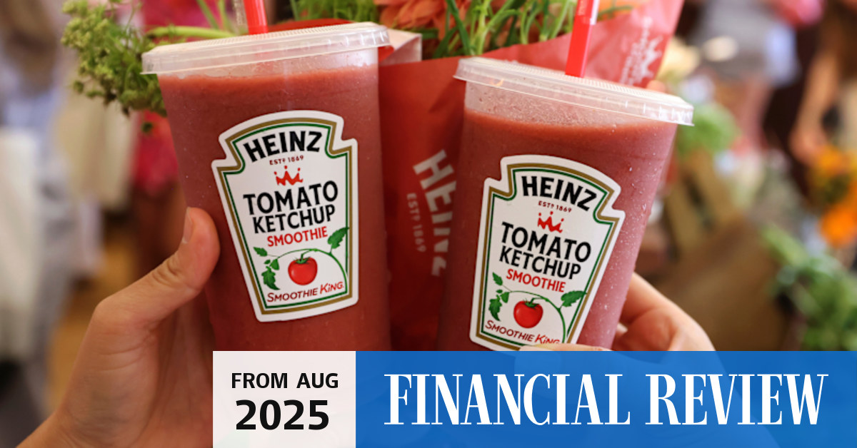Heinz Tomato Ketchup Smoothie: Kraft Heinz and Smoothie King launch ...