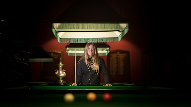 From piano to pool as woman billiards champ takes on men