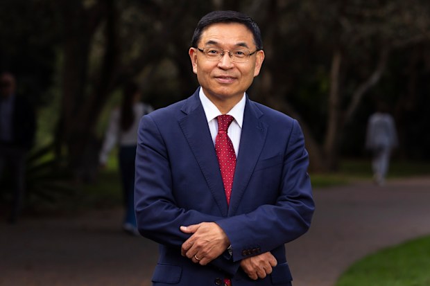 Max Lu, new Wollongong University leader, admits to rocky terrain ahead