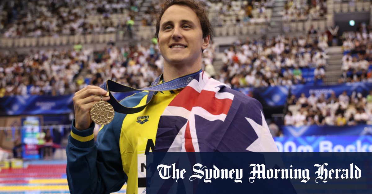 McEvoy pulls off ‘insane’ swim to break 25-year drought as Australia ...