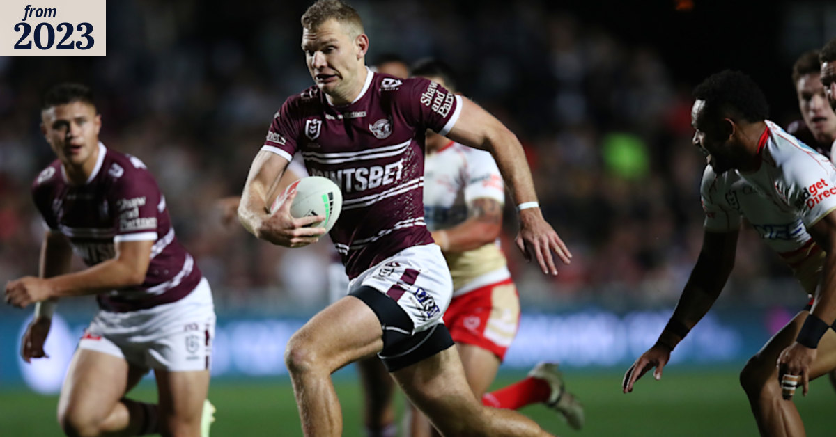 NRL 2023: Every game I felt like I was under the microscope’: Manly Sea ...
