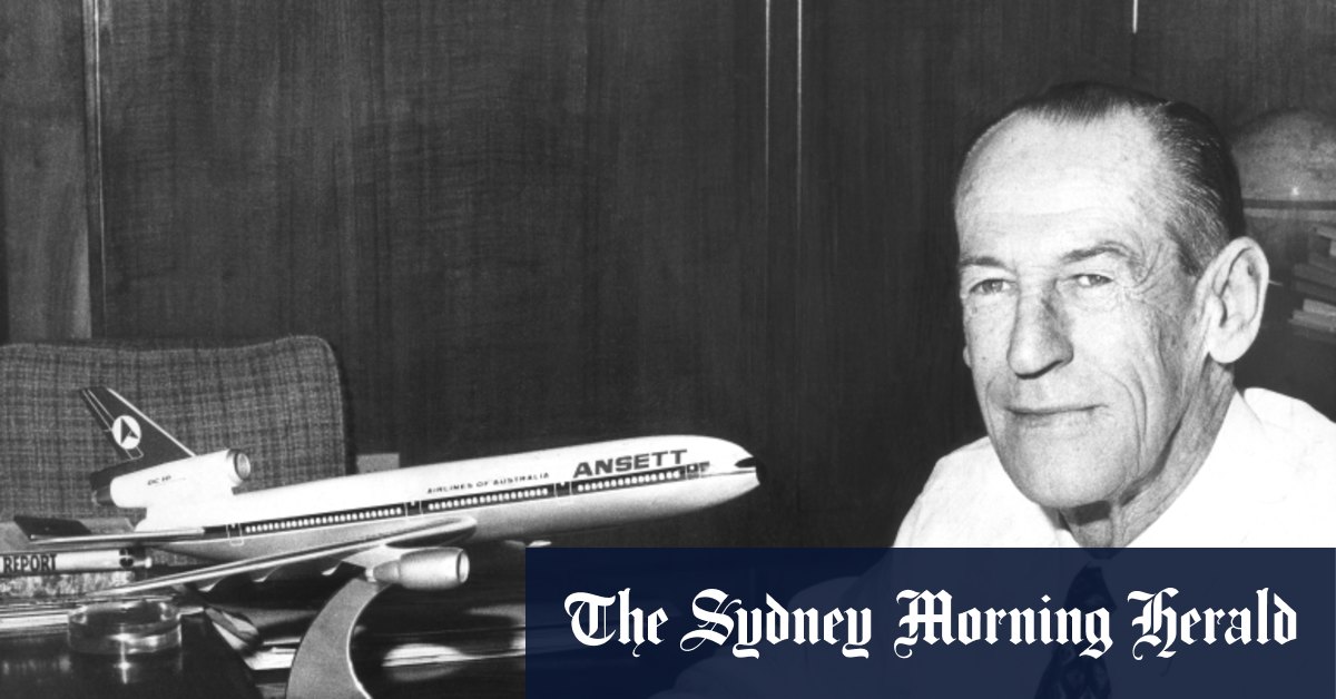From the Archives, 1981: Sir Reg Ansett, pioneer of the skyways dies